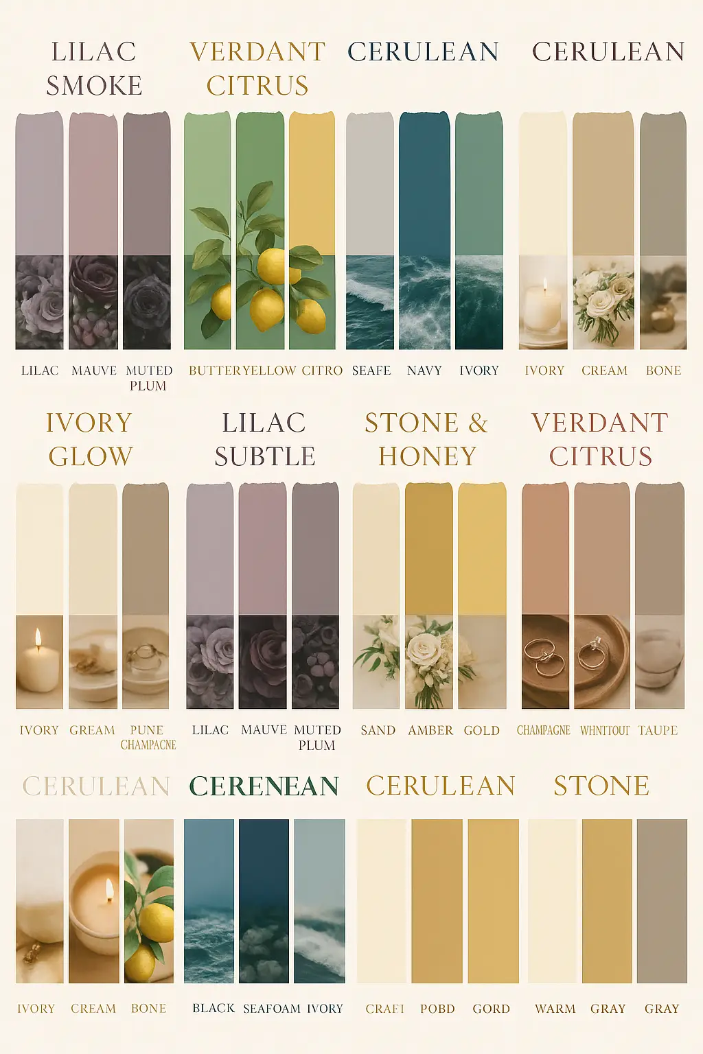 Spring Wedding Color Palettes for 2025 | The Abbey Rose Wedding Venue